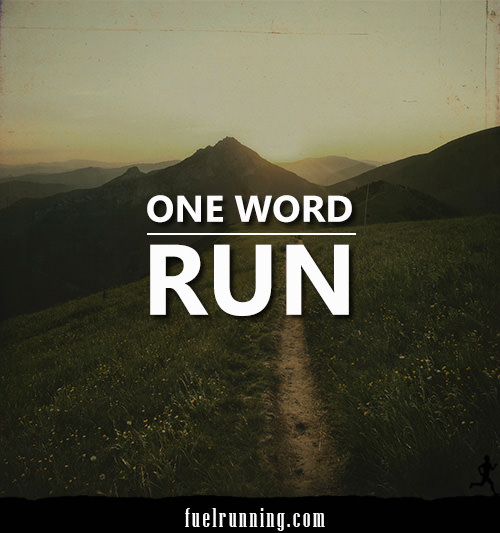Runner Things 2531 One Word Run Runner Things 2531 One Word Run